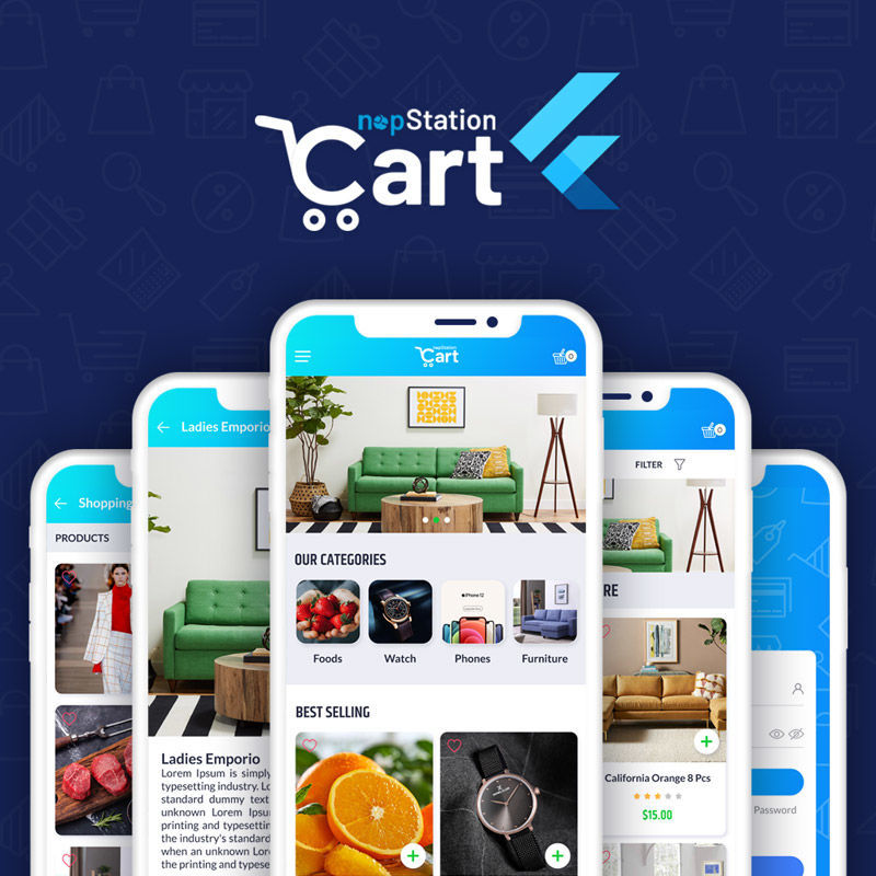 Nopstation 1 Ecommerce Solution Provider Flutter Mobile App Android And Ios For Nopcommerce
