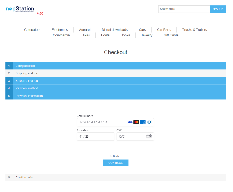 Stripe 3D Secure Payment Plugin for nopCommerce – Secure Global ...