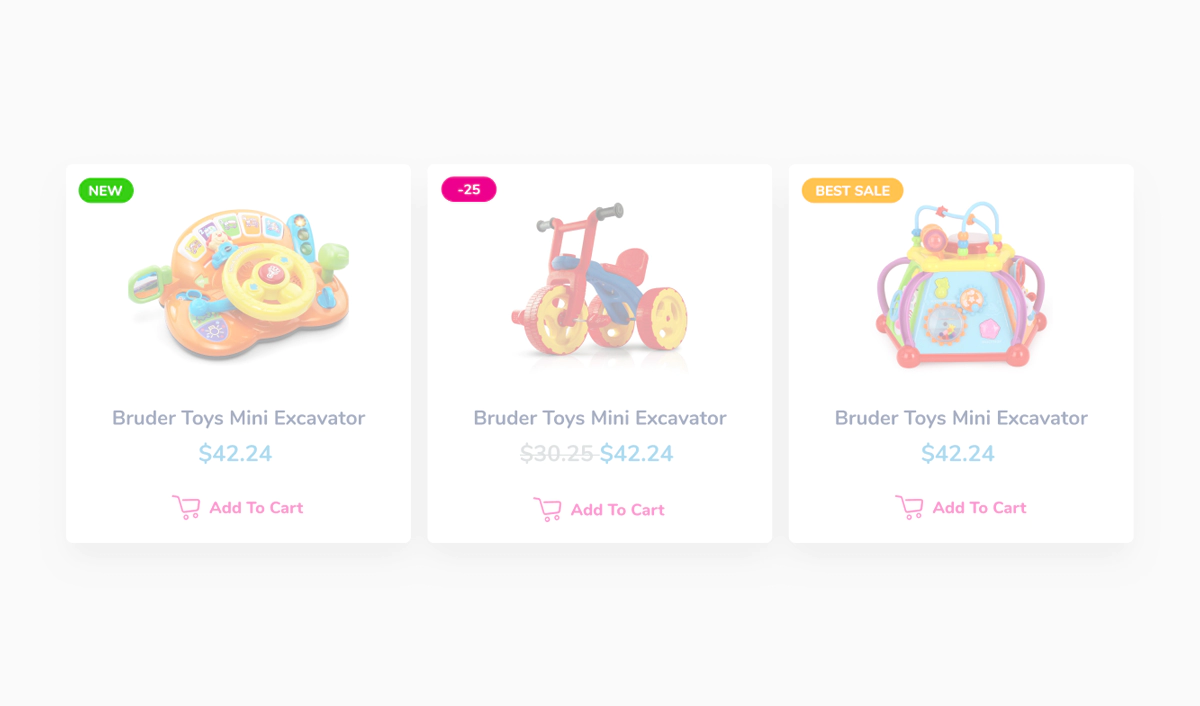 Kids Toys Responsive Theme + Bundle Plugins by nopStation - nopCommerce