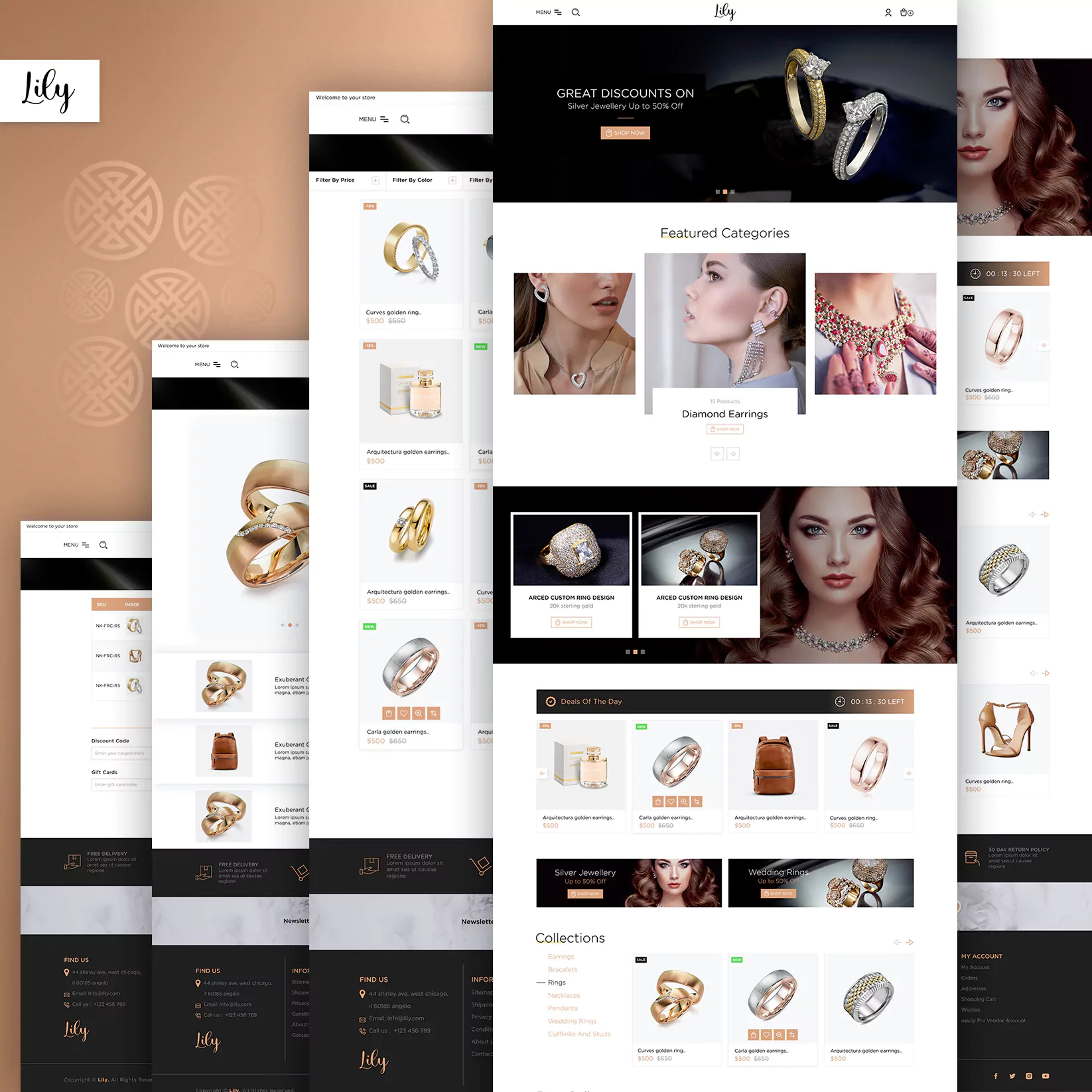 Lily Responsive Theme + Bundle Plugins by nopStation - nopCommerce