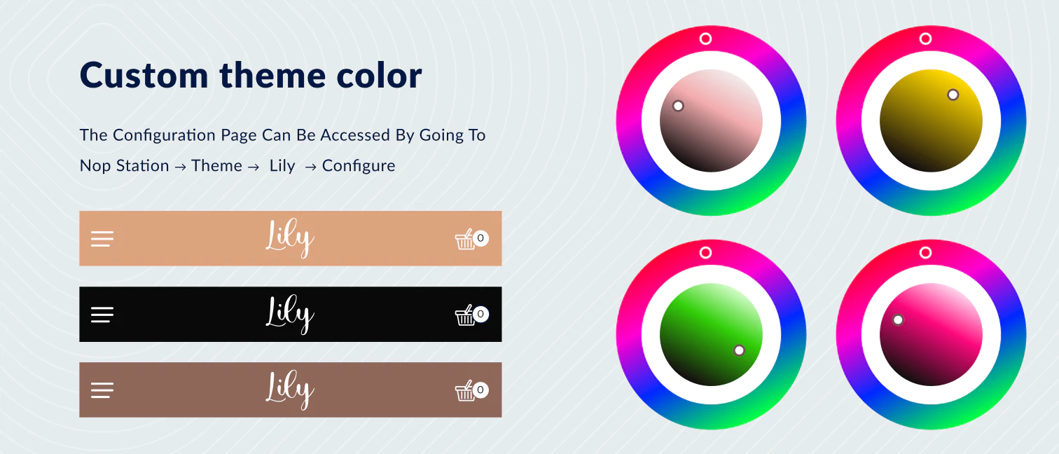 Lily Responsive Theme + Bundle Plugins by nopStation - nopCommerce