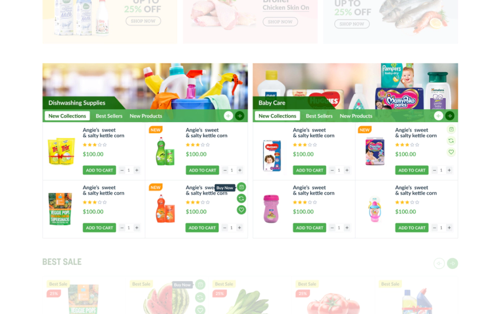 Fresh land theme + Plugin Package by nopStation - nopCommerce